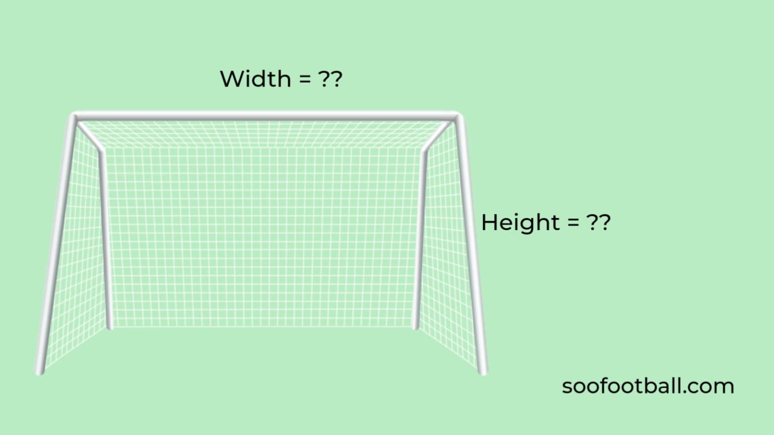 Football Goal Post Size The Definitive Guide Soofootball Football Goal Post Size The Definitive Guide Soofootball