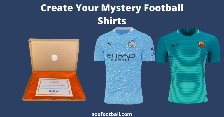 How To Make Your Custom Mystery Football Shirt in 20 Minutes | Soofootball