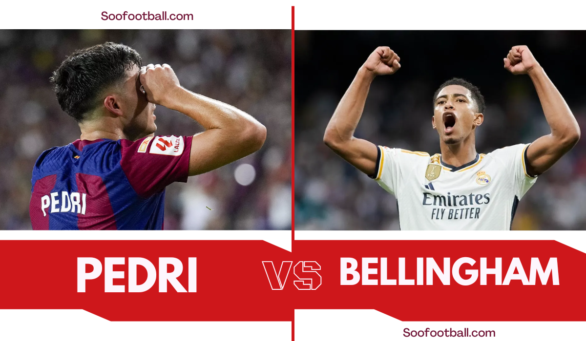 Jude Bellingham vs. Pedri: The Rising Stars of El Clásico | Soofootball